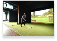1899 Indoor Golf Simulators & Private Lounge | Food & Craft Drinks